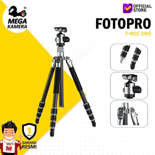 Promo Fotopro T-Roc One Carbon Fiber Tripod Kamera With Ball Head Cicil ...