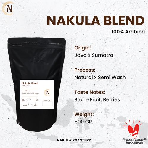 Jual Biji Kopi / Coffee Beans Espresso Nakula Blend 100% Arabica 500 ...