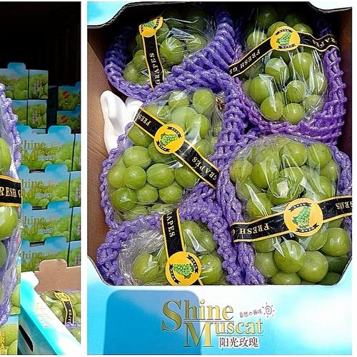 Jual Buah anggur hijau ijo /ons tanpa biji seedless grapes green ...