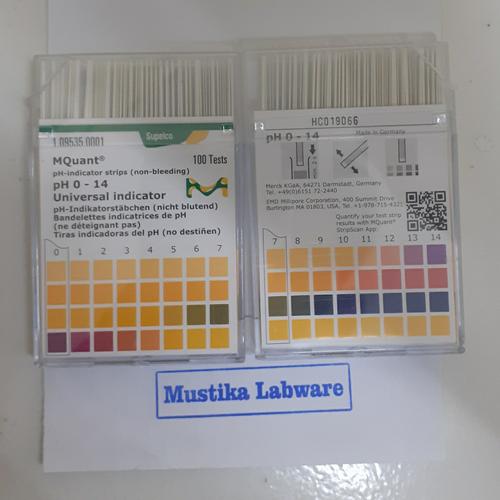 Jual pH indicator strip Merck 0-14 Original - Kota Bekasi - Mustika ...