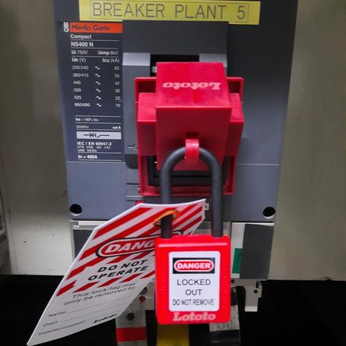 Jual LOTOTO L3822 Safety Loto Clamp-On Circuit Breaker Lockout, Handle ...