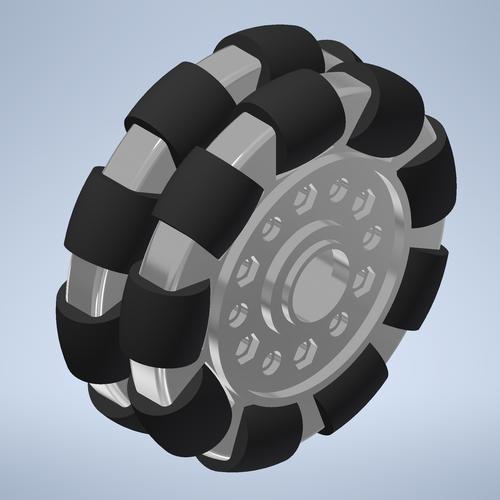 Jual Roda Omni 100mm | Roda Omnidirectional | Omni Wheel 100mm | Roda ...