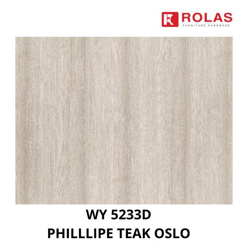 Jual HPL LAMITAK PHILLLIPE TEAK OSLO WY 5233D / JUAL HPL LAMITAK BEKASI ...