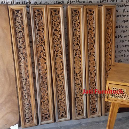 Jual Loster Kayu Jati // Hiasan Dinding // 16x120 - Kab. Jepara - JATI ...
