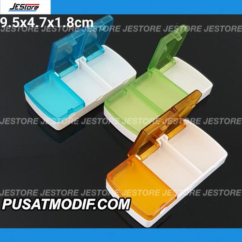 Jual KOTAK OBAT VITAMIN (3 SEKAT KOTAK) PILL BOX MEDICINE BOX DAILY ...