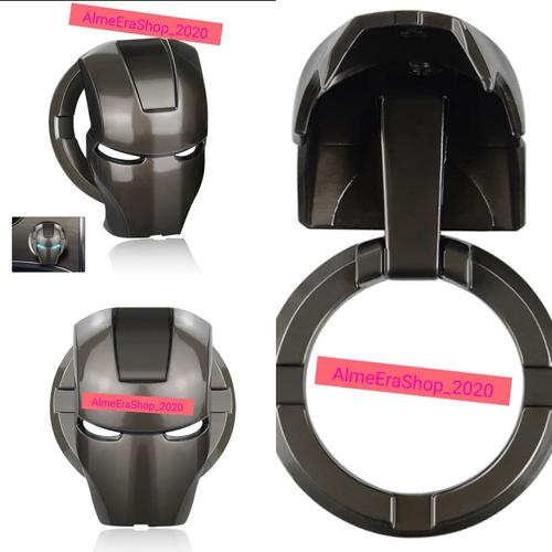 Jual Cover Push Start Stop Engine model IRON MAN mobil Avanza - Silver ...