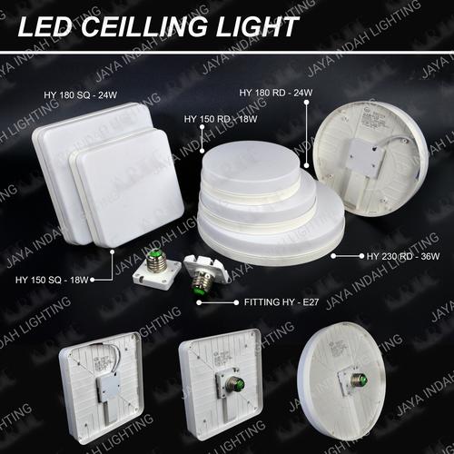 Jual HY150-180-230 ROUND, LAMPU PLAFON LED BENTUK BULAT - 3000K ...