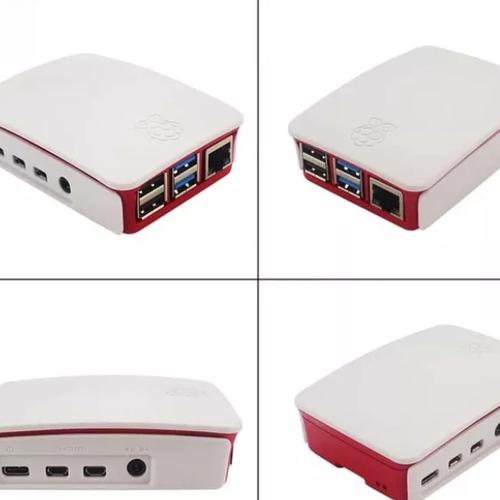 Jual Casing Raspberry Pi 4 Official Merah Putih Case Box Enclosure ...