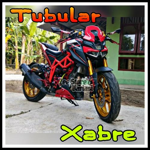 Jual Tubular Crashbar Xabre yamaha besi pengaman pelindung crash bar ...