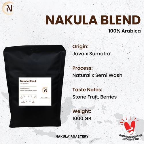Jual Biji Kopi / Coffee Beans Espresso Nakula Blend 100% Arabica 1 KG ...