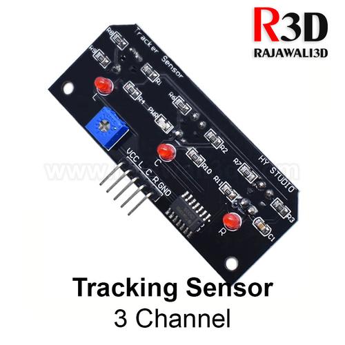 Jual Sensor Infrared 3 Channel Tracing Robot Line Follower Avoider ...
