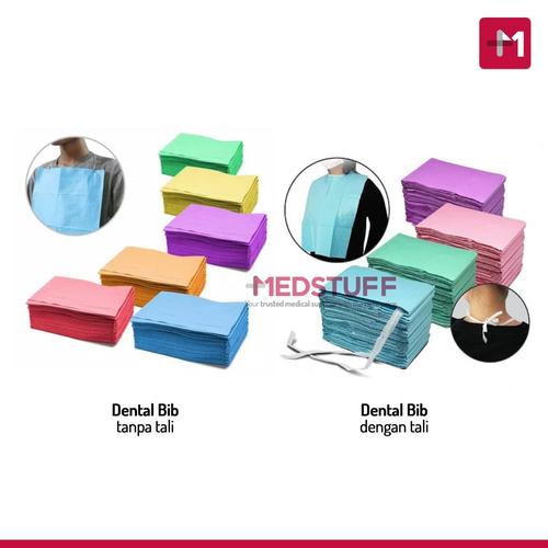 Jual Dental Bib Polibib Celemek Apron Pasien Dental - Tanpa, Purple ...