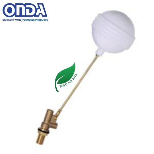 Jual Floating Valve / Pelampung Air Toren Manual ONDA 1/2" & 3/4" - 1/2" - Kota Makassar - TOKO ...