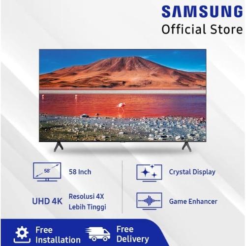 Promo LED TV Samsung 58TU7000 Smart TV Crystal HD 4K Cicil 0% 3x - Kota ...