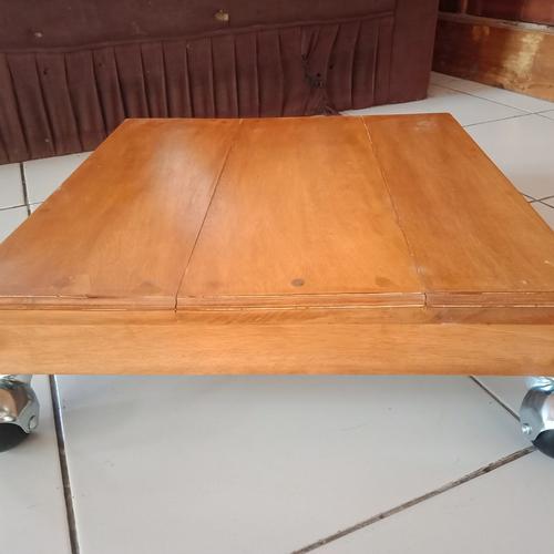 Jual meja pendek kayu kursi jongkok serbaguna meja kayu minimalis ...