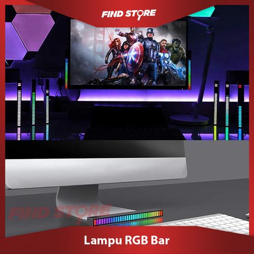 Jual Lampu Led RGB Bar Spectrum Audio Indicator - Hitam, 5 - Jakarta ...