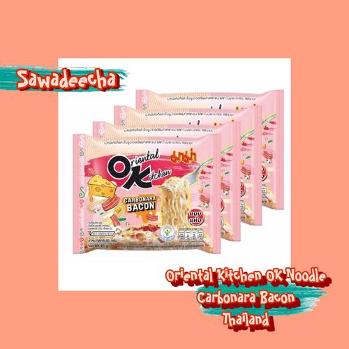 Jual Oriental Kitchen OK Noodle Carbonara Bacon Noodle (Import Thailand ...