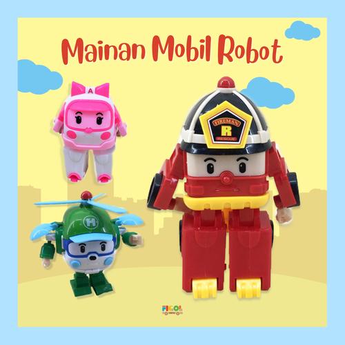 Promo MAINAN ROBOT MOBIL PEMADAM AMBULAN HELIKOPTER 339/83168 ROBOT ...