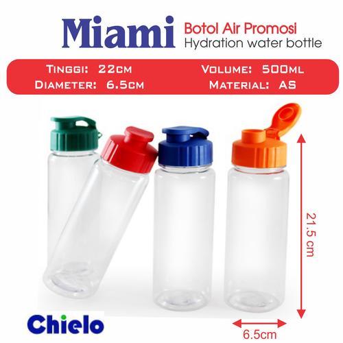 Jual Botol Air Minum Miami 500ml - Chielo Mizzu - Polos - Jakarta Utara ...