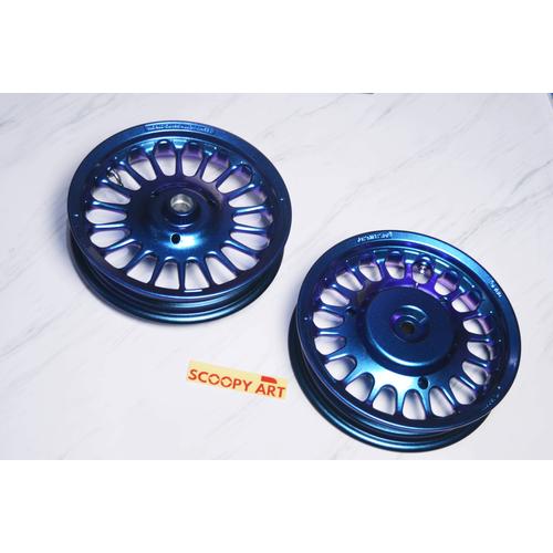 Jual VELG RACING MODEL VESPA VND ROULLETE RING 12 HONDA NEW SCOOPY BUNGLON - Green - Kota Depok ...