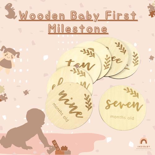 Jual Indibaby Wooden Baby First Milestone - Jakarta Selatan - KDB ...