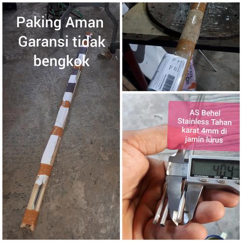 Jual As Behel (As full) 3mm panjang 150 cm stainless steel 304 - Kota ...