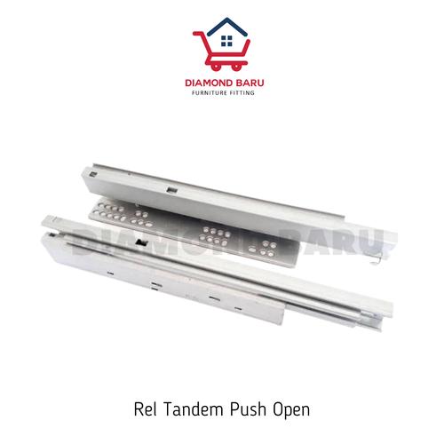 Jual Rel Laci Tandem Push to Open Double Extension (2x tarik) - 50 cm ...