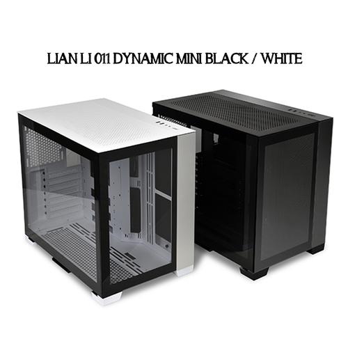 Jual CASING LIAN LI 011 DYNAMIC MINI BLACK / WHITE - ATX - TEMPERED ...