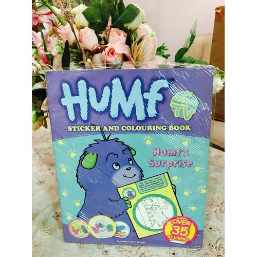 Jual Humf' surprise Sticker and Colouring Book Over 35 Stickers ...