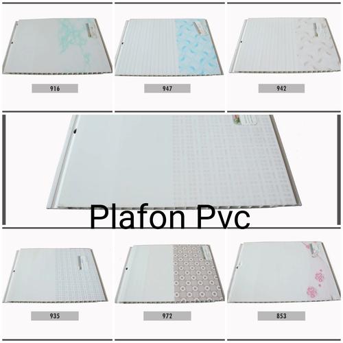 Jual plafon pvc tebal 8mm lebar 20cm isi 1 meter - 853 - Jakarta Barat ...