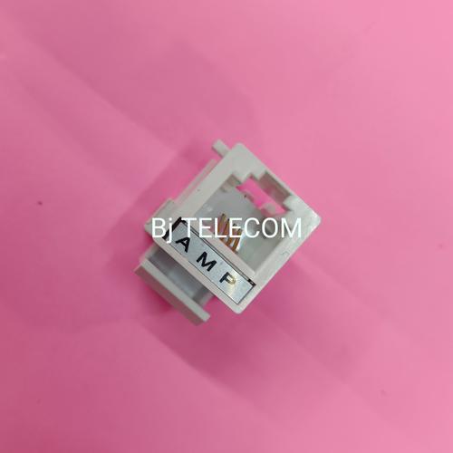 Jual modular Jack telepon AMP/ modul telepon RJ 11 AMP - Jakarta Pusat ...