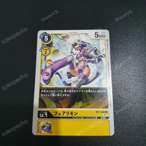 Jual Fairymon Kazemon C BT07 BT7-035 - Digimon Card Game - Jakarta ...