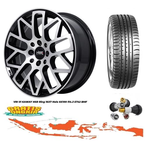 Jual Velg Mobil sigra.datsun Ring 16 HSR VR KAWAY Plus Ban 195/50 accelera - Kab. Banyumas ...