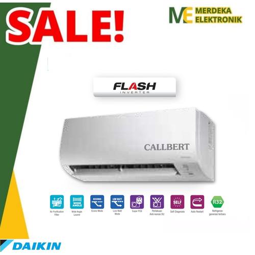 Jual AC SPLIT AC DINDING DAIKIN FLASH INVERTER 1 PK TYPE STKQ25UV ...