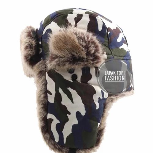 Jual TOPI USHANKA LORENG HAT FUR STYLE - Hijau - Jakarta Barat ...
