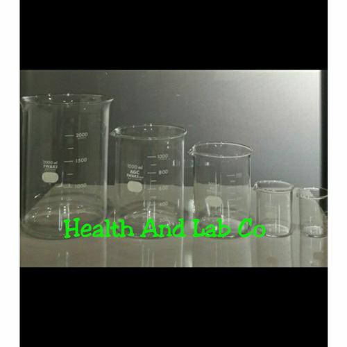 Jual Iwaki Beaker Glass 50ml Low From / Gelas Kimia Iwaki ORIGINAL ...