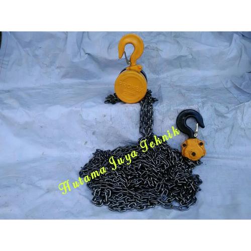 Jual Chain Block Katrol derek Takel 2 Ton Rantai 10 Meter Prohex - Kab ...