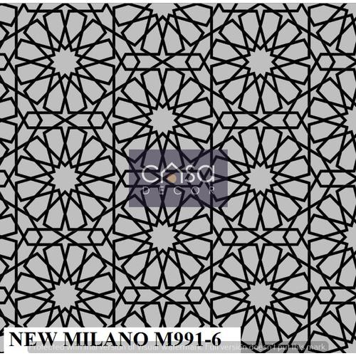 Jual Wallpaper NEW MILANO seri M991-6/M992-6 - abu-abu (motif) - Kab ...
