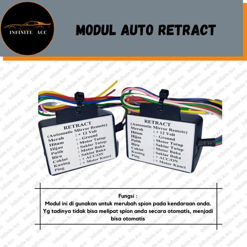 Jual Module Alat Auto Retract Spion Lipat Otomatis UNIVERSAL Aksesoris ...