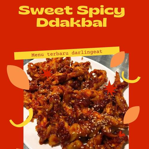 Jual Sweet Spicy Ddakbal (CEKER KOREA BONELESS) - without cheese - Kab ...