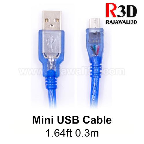 Jual Mini USB Cable Kabel USB 1.64FT 0.3 Meter For Arduino Nano - Kab ...
