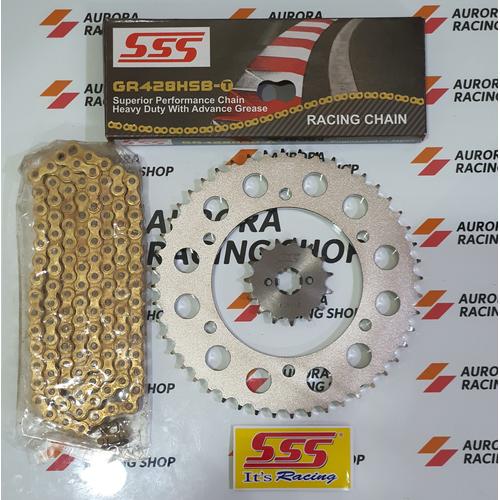 Jual Gear Set SSS New R15 V3 & Rantai SSS 428 Hsbt - 16, 44 - Jakarta ...