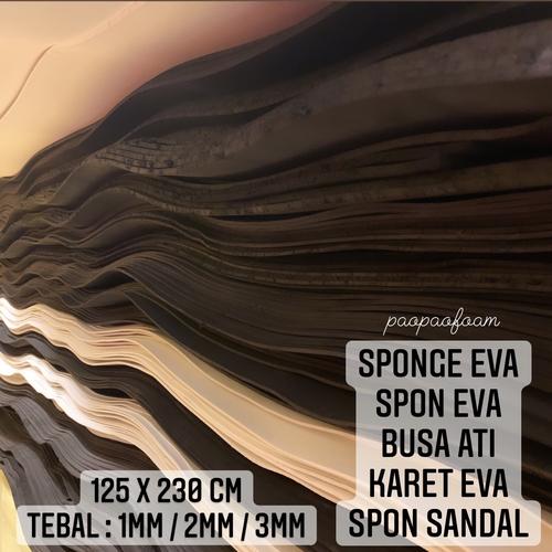 Jual Spon Eva / Busa Ati / Sponge Sandal / Karet Eva Spon Karet Eva ...