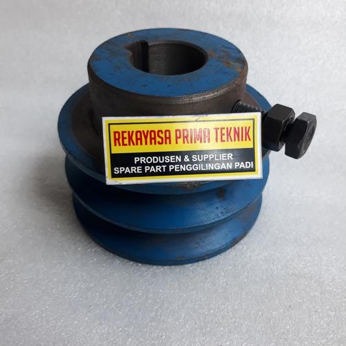 Jual PULY JALUR B2 9 CM POLI PULI PULLEY V BELT PADAT - PULY DAN SPI ...