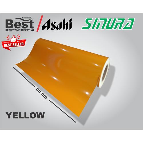 Jual Sticker Reflective // sticker Reflektor ABLAZE/ASAHI (YELLOW ...