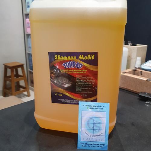 Jual shampo mobil premium wangi 5 liter - Jakarta Barat - clean ...