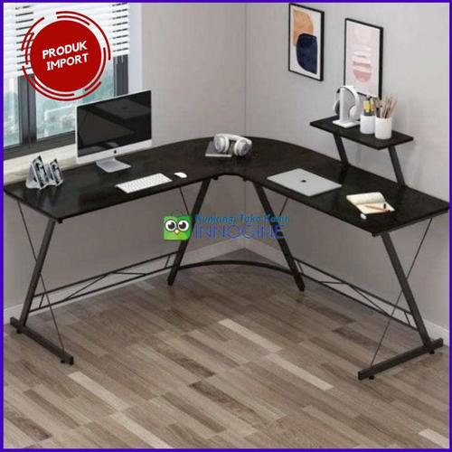 Jual Meja L Gaming Meja Kerja Bentuk L Meja Sudut Corner Table L Shape ...