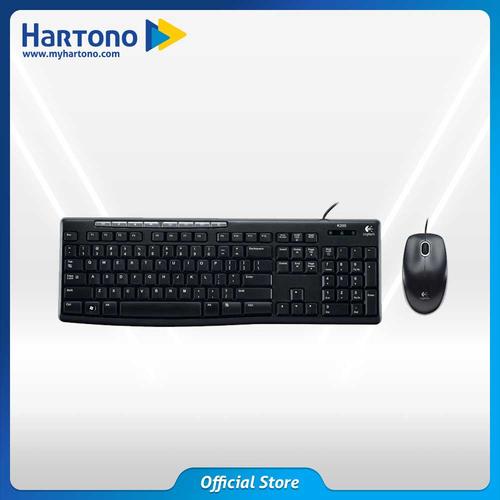 Jual LOGITECH KEYBOARD COMBO MK 200 - BLACK 920-002693_P - Kota ...