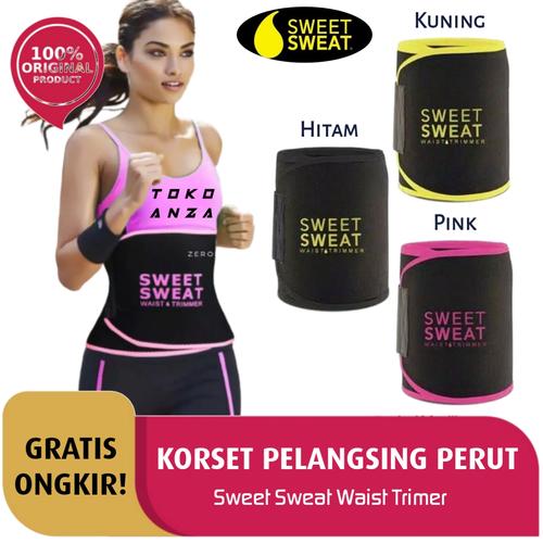 Jual Korset Perut Sweet Sweat Pelangsing Perut Paha Dan Lengan Stagen ...