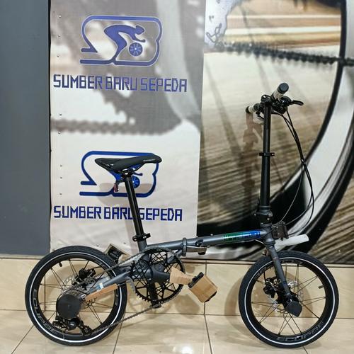 Jual Sepeda Lipat Element Troy X 9 Speed Chromoly New 2021 16 Inch ...